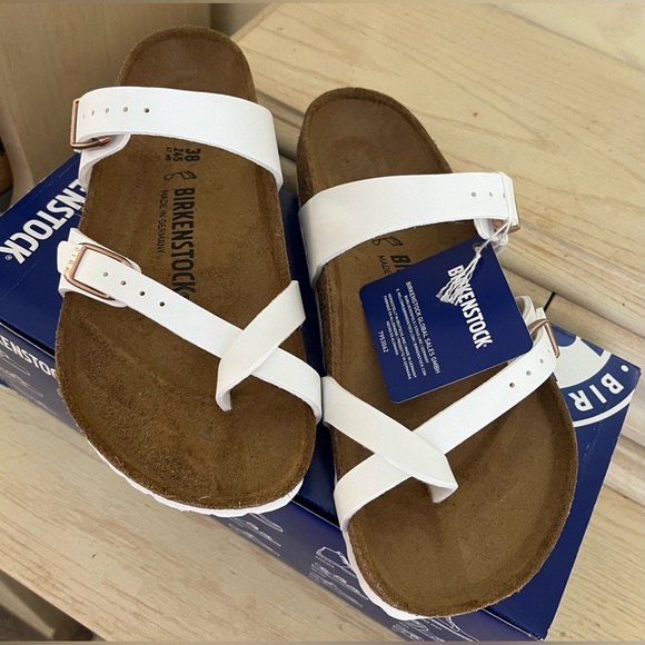 Birkenstock | Shoes | Birkenstock Mayari White Unisex | Poshmark